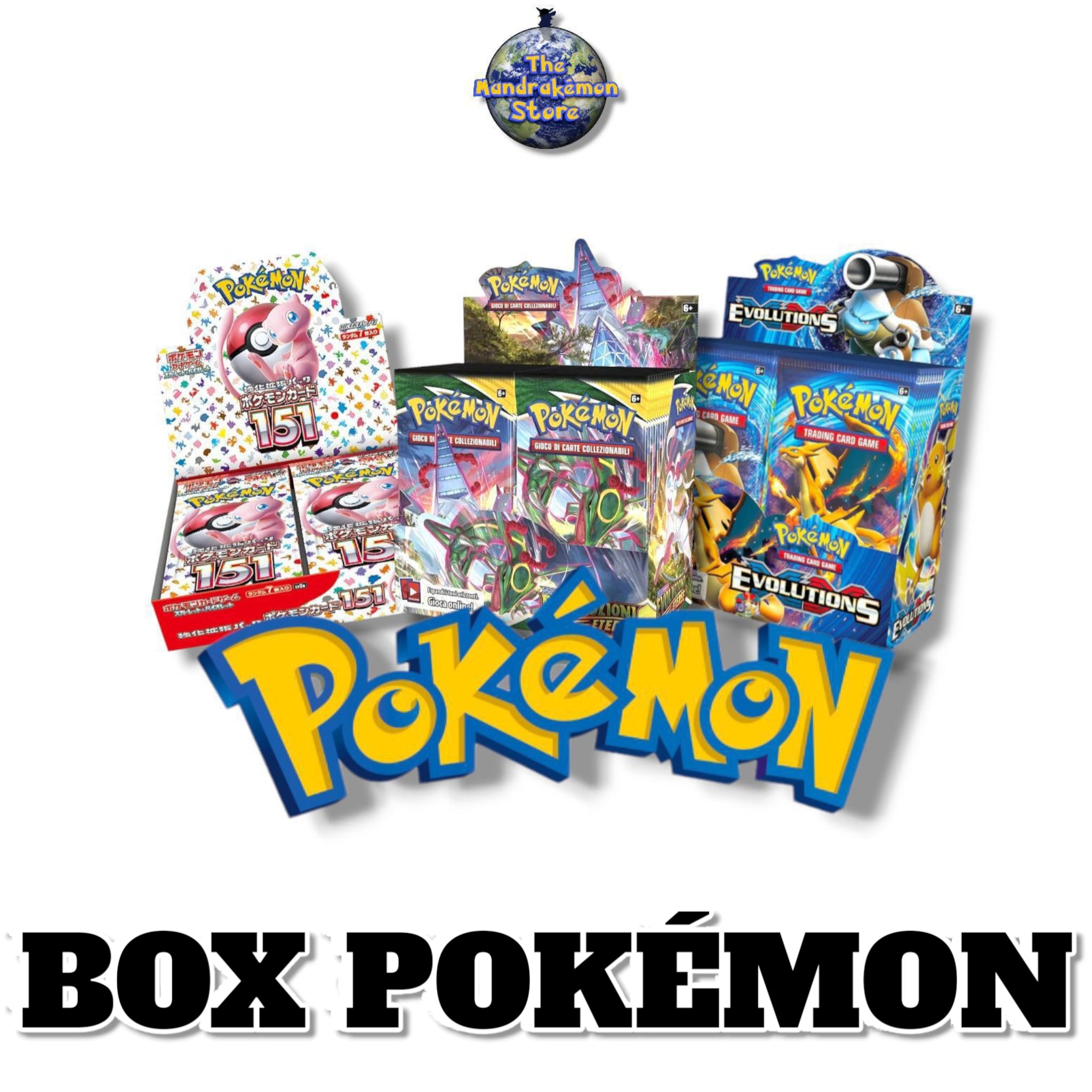 Display Pokémon – The Mandrakémon Store S.R.L.S